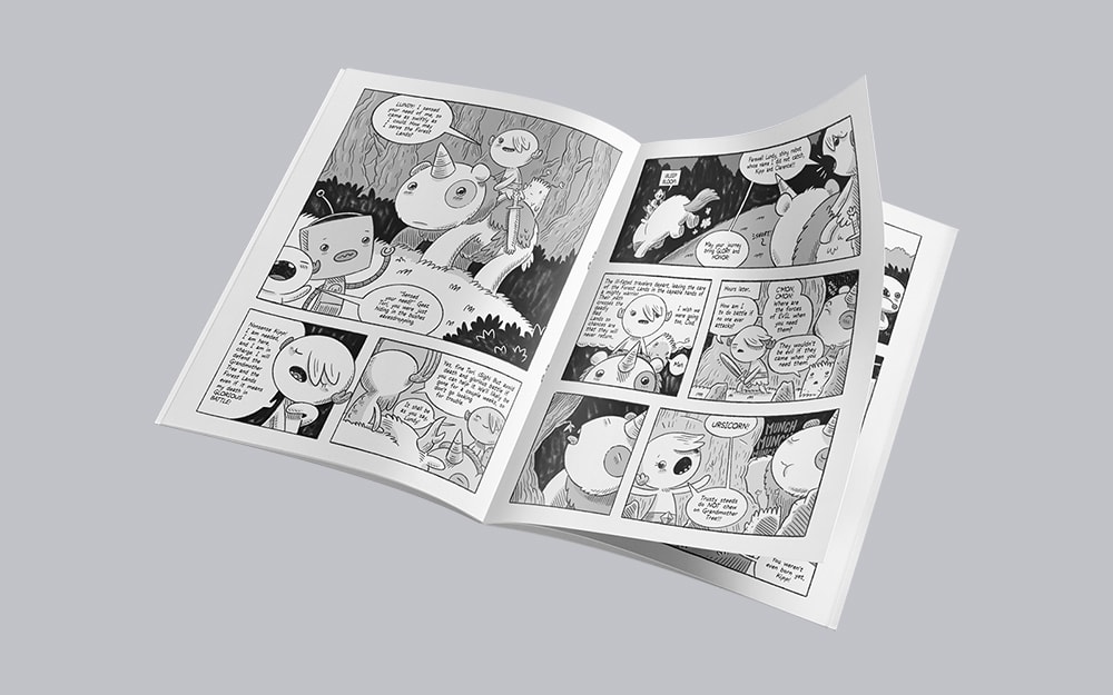Comic Book Printing Services | PrintingCenterUSA