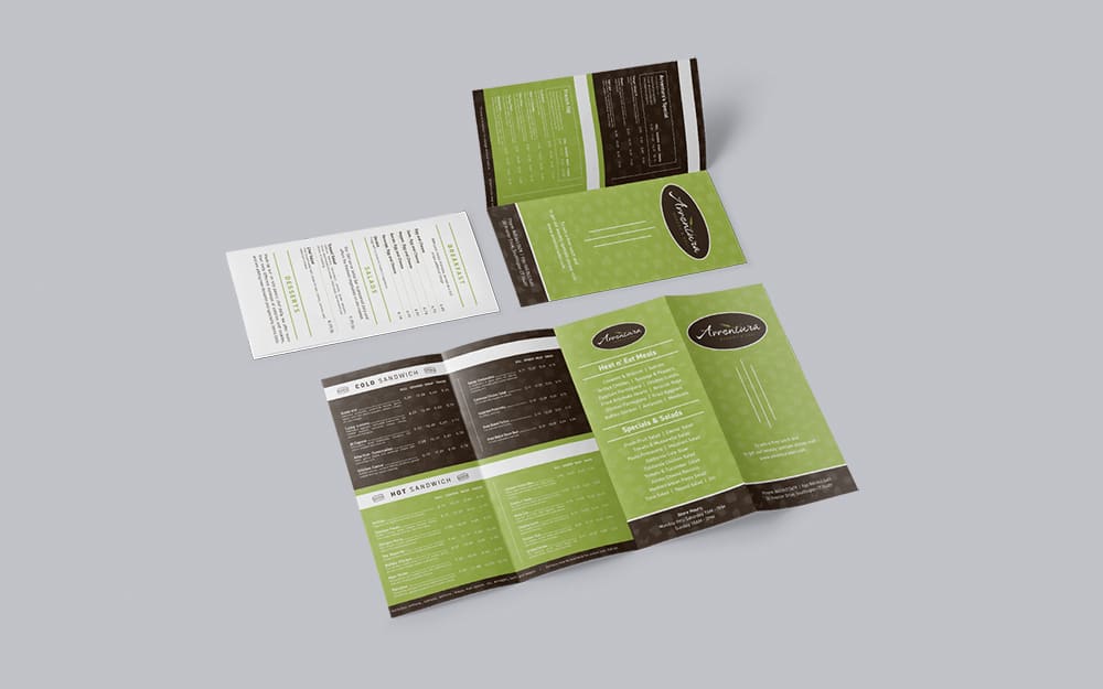 Menu Printing | PrintingCenterUSA